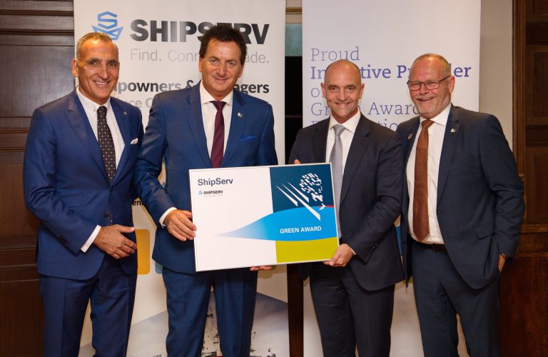 Green Award and ShipServ Ltd have joined forces - Sea Shipping