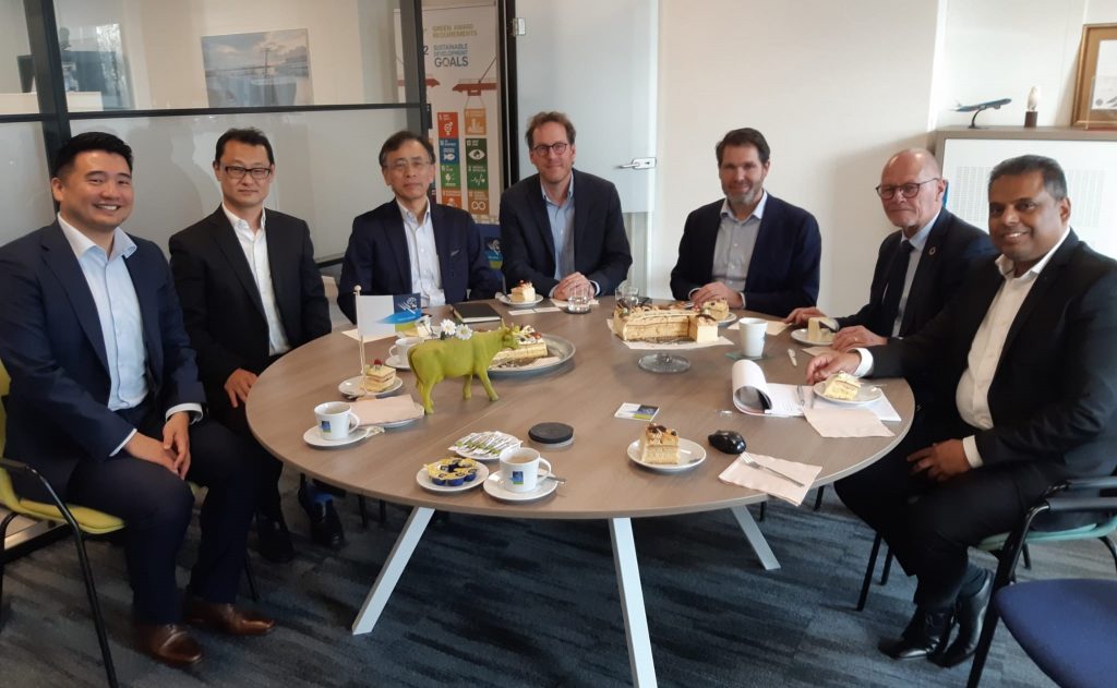 IAPH and Nalta representatives visit the ESI Administration - Sea Shipping