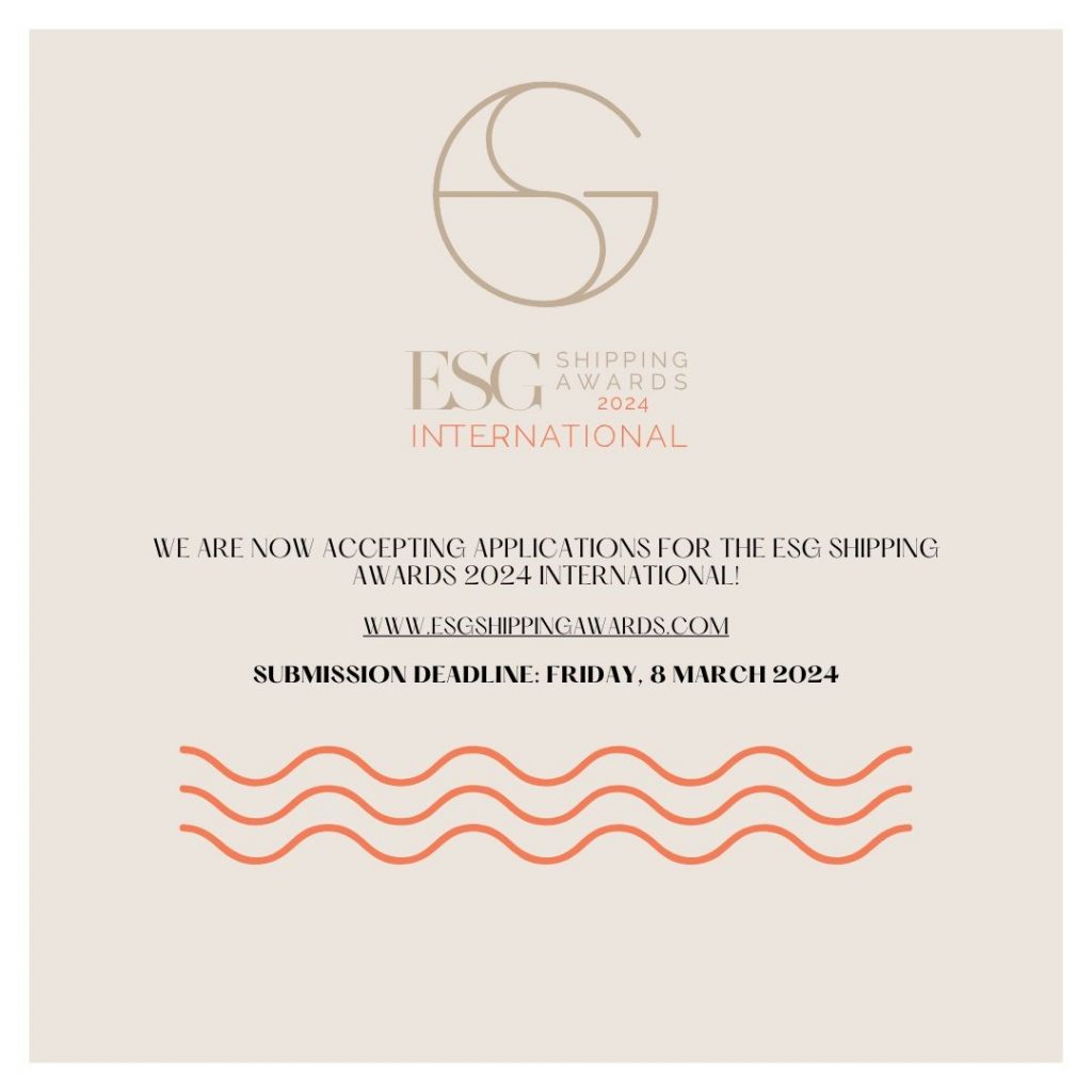 ESG Shipping Awards 2024 INTERNATIONAL - Sea Shipping